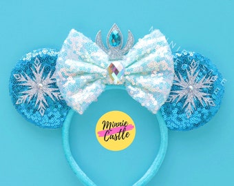Minnie Ears, Elsa Ears, Mickey Ears, Frozen Elsa Ears, Minnie Ears ...