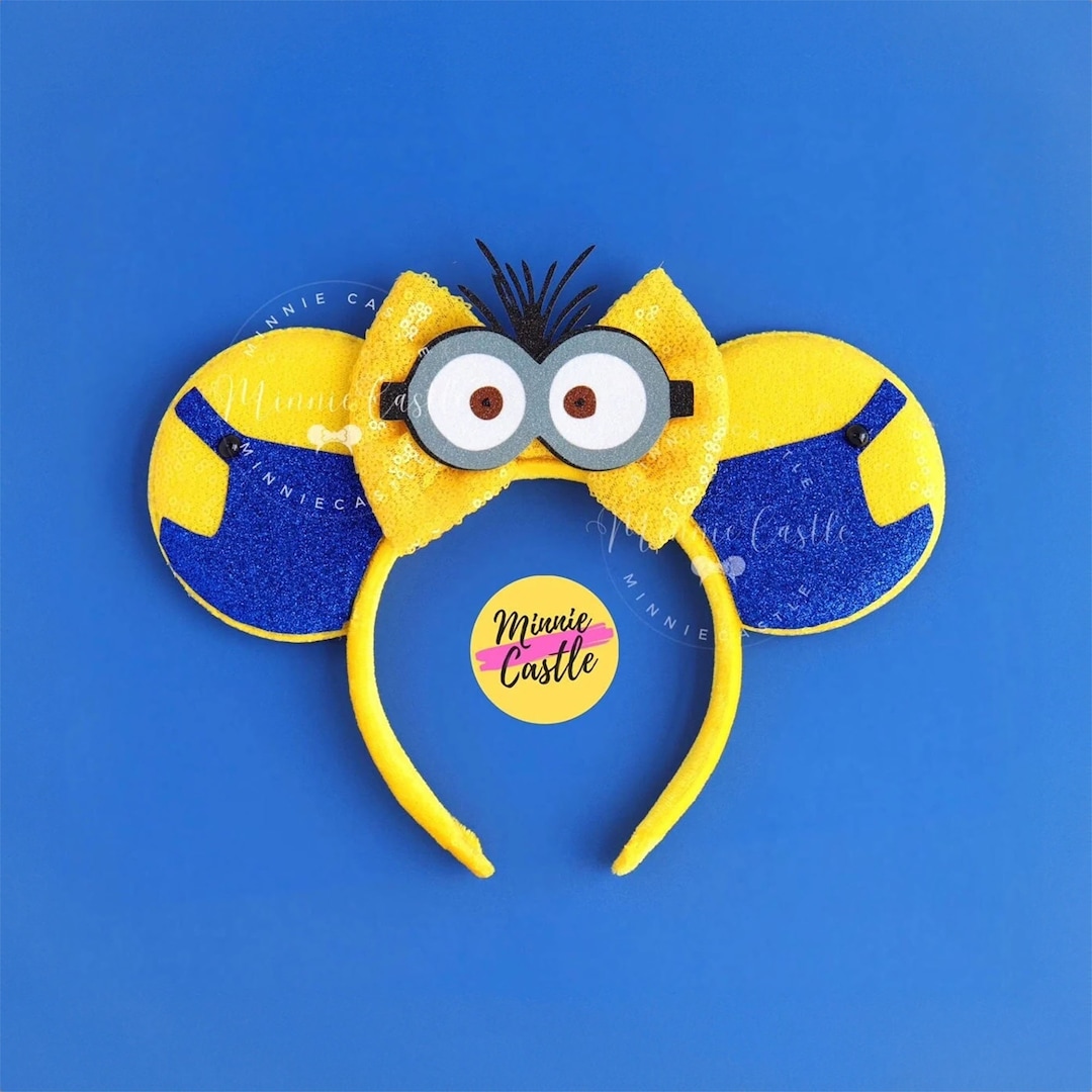 Universal Minion Ears, Mickey Ears, Minnie Ears, Despicable Mouse Ears ...