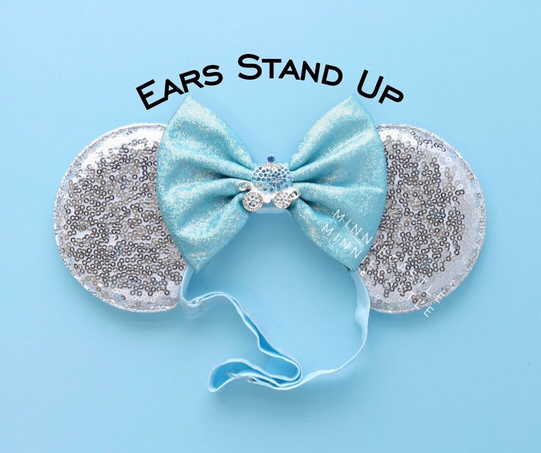 Cinderell Mickey Ears, Princess Mouse Ears, Mickey Ears for Adults ...
