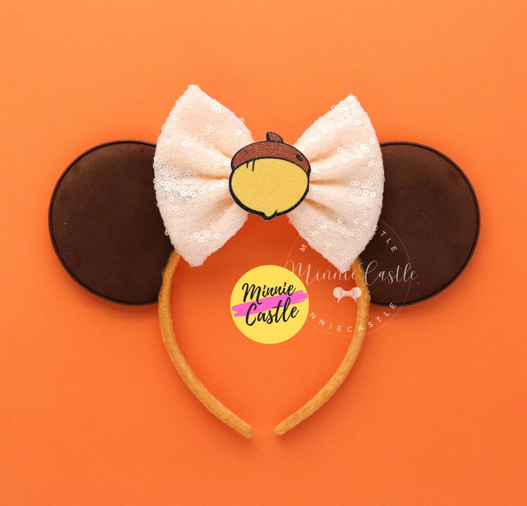 Chip Dale Acorn Ears, Mickey Ears, Chipmunk Minnie Ears, Squirrel Mouse ...