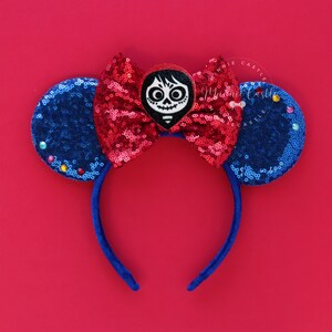 Coco Mickey Ears, Mickey Ears, Minnie Ears, Fiesta Mouse Ears, Coco ...