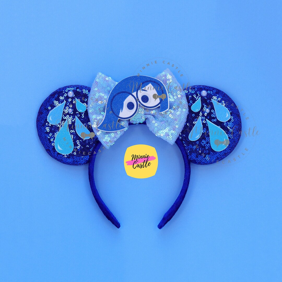 Sadness Emotion Ears, Mickey Ears, Minnie Ears, Sadness Character ...