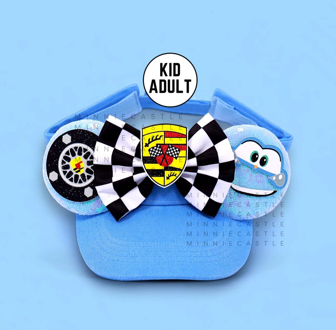 Sally Visor for Kids & Adults, Sally Mouse Ear Visor, Mickey Ears, Cars ...