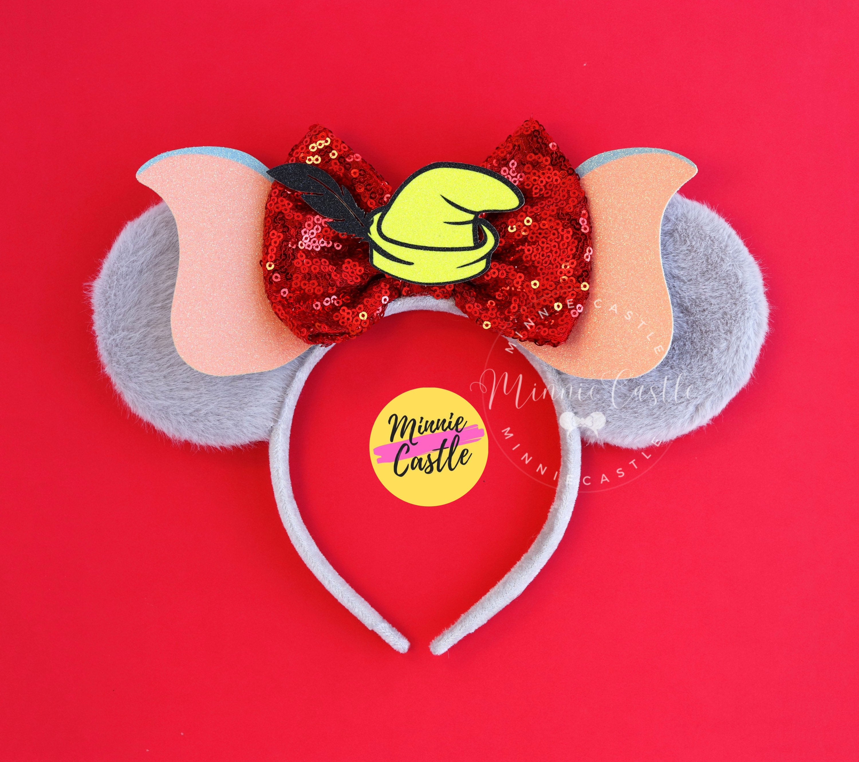 Flying Elephant Mickey Ears, Mickey Ears, Minnie Ears, Mouse Ears ...