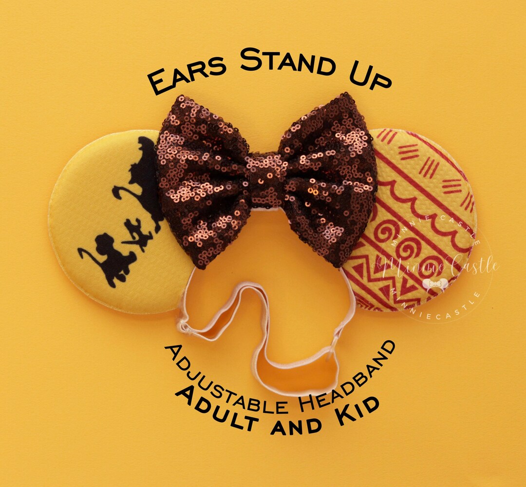 Lion Mickey Ears, Mickey Ears, Animal King Mouse Ears, Minnie Ears ...