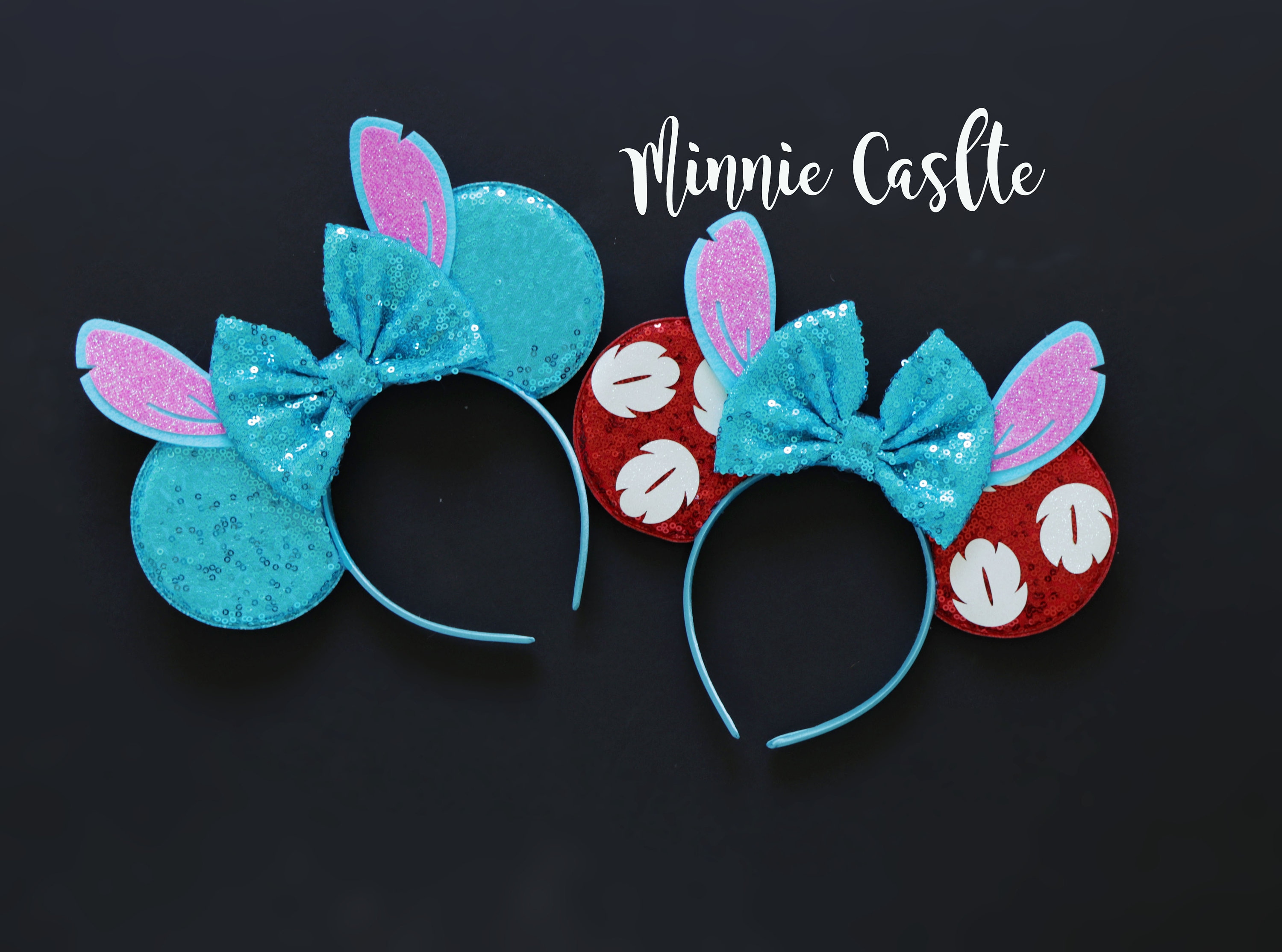 Lilo & Stitch Orejas de ratón Lilo y Stitch Minnie Orejas | Etsy