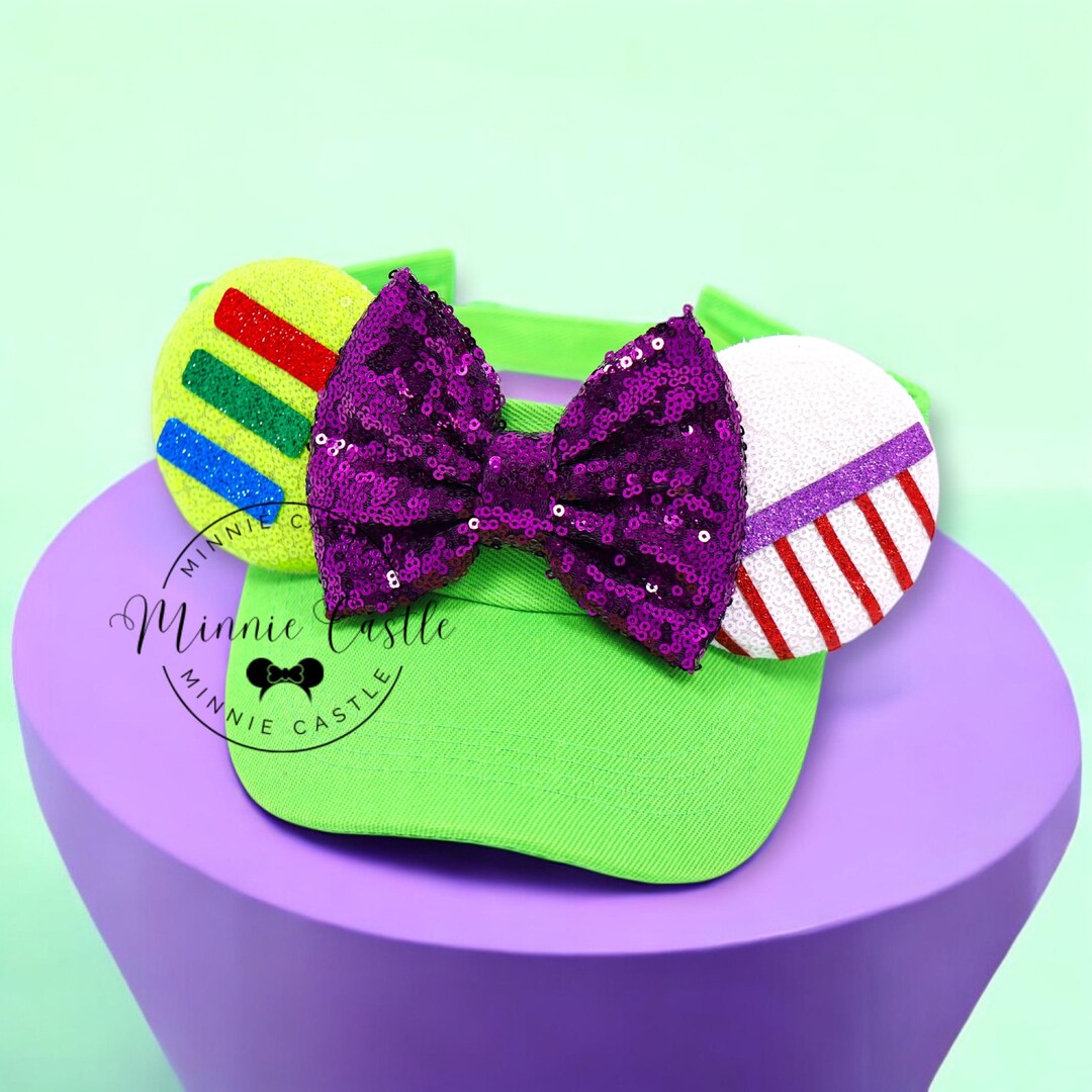 Mickey Ears Buzz Light Visor, Mouse Ears Cap for Kids Adults by Minnie ...