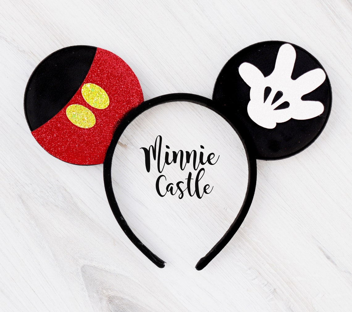 Orejas de Niño Mickey Orejas de ratón de Mickey de Hombre - Etsy España