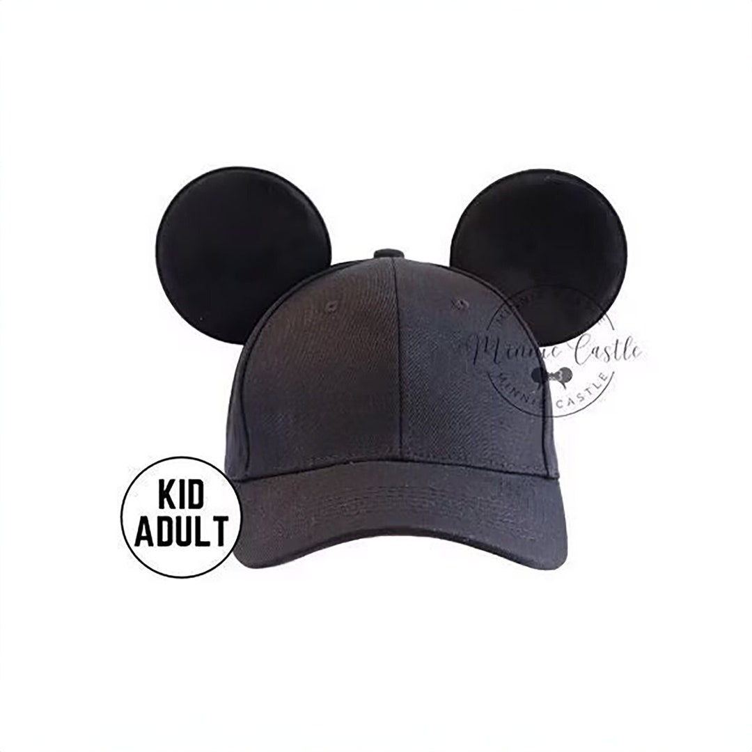 Mickey Ears Baseball Cap, Mickey Ears Hat, Boy Mickey Ears Baseball Hat ...