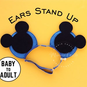 Mickey Ears, Baby Boy Mouse Ears, Toddler Mickey Ears, Boy Mouse Ears ...