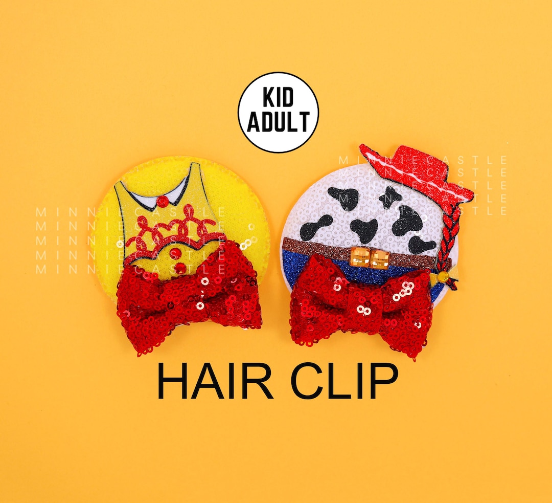 Jessie Ears, Mickey Ears Hair Clips, Jessie Minnie Ears, Toy Cowboy ...