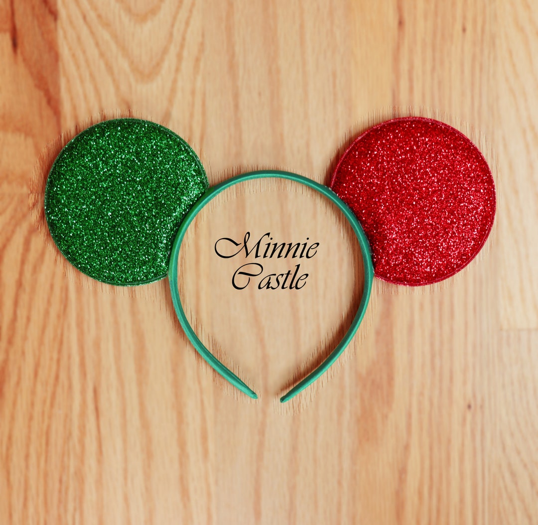 Boy Christmas Mickey Ears, Men Christmas Mickey Mouse Ears Headband ...
