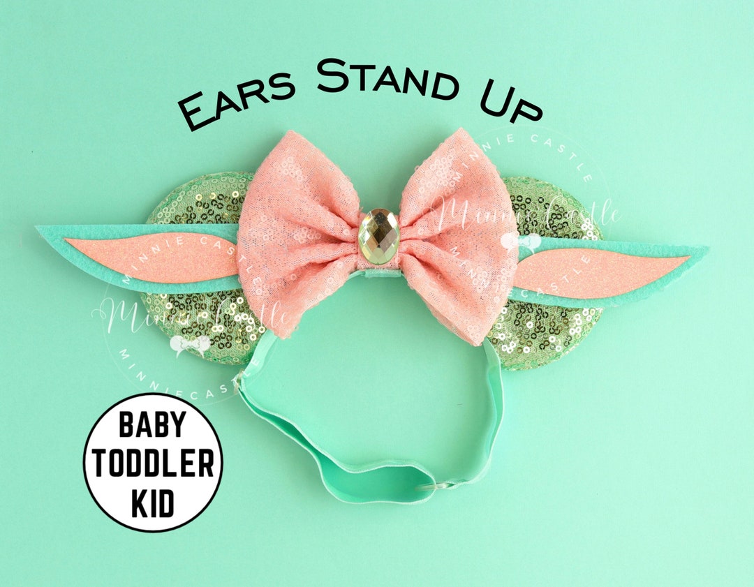 Baby Alien Ears, Mickey Ears, Toddler Baby Mouse Ears, Minnje Ears ...