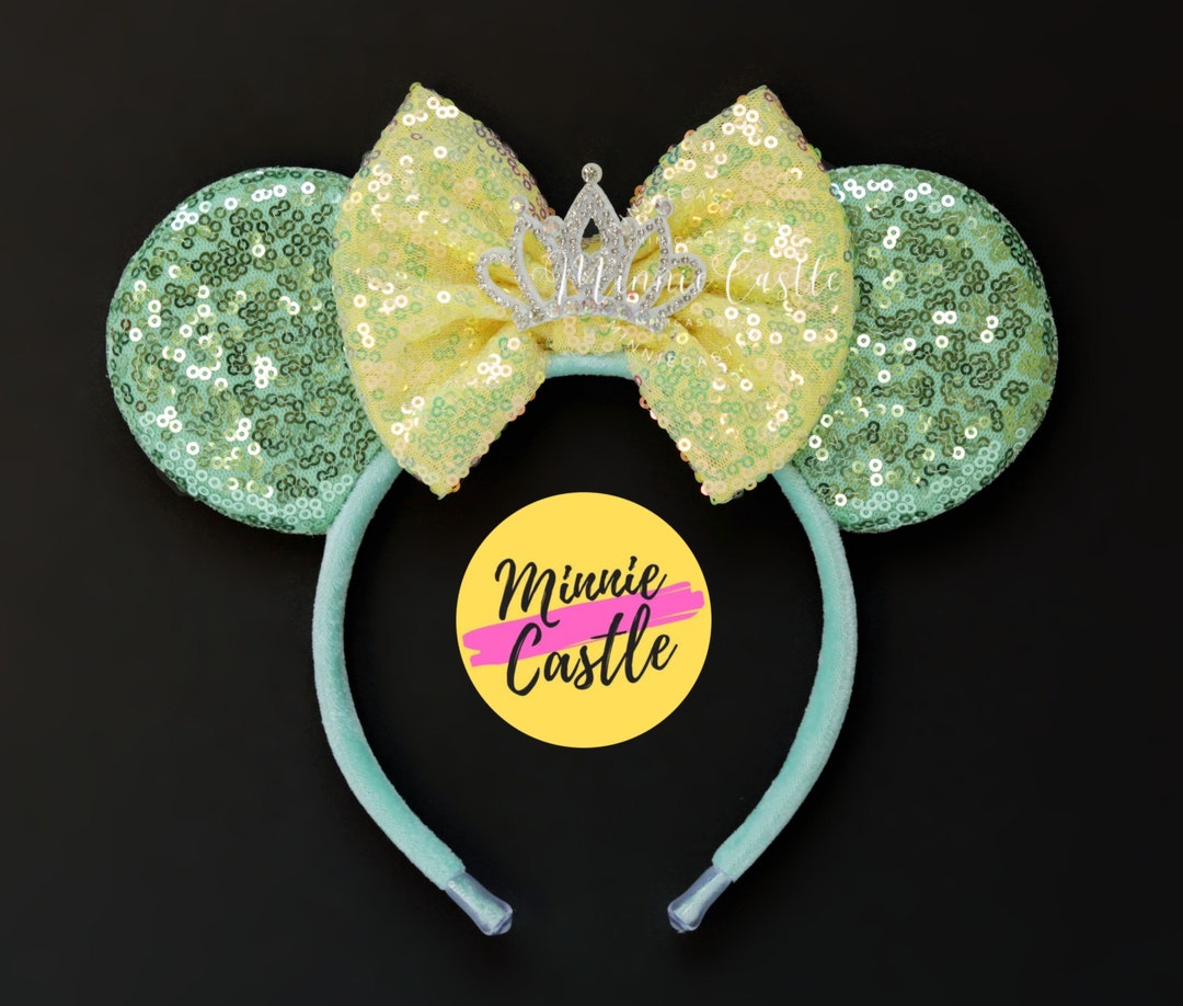 Tiana Ears, Mickey Ears, Tiana Mickey Ears, Minnie Ears, Princess ...