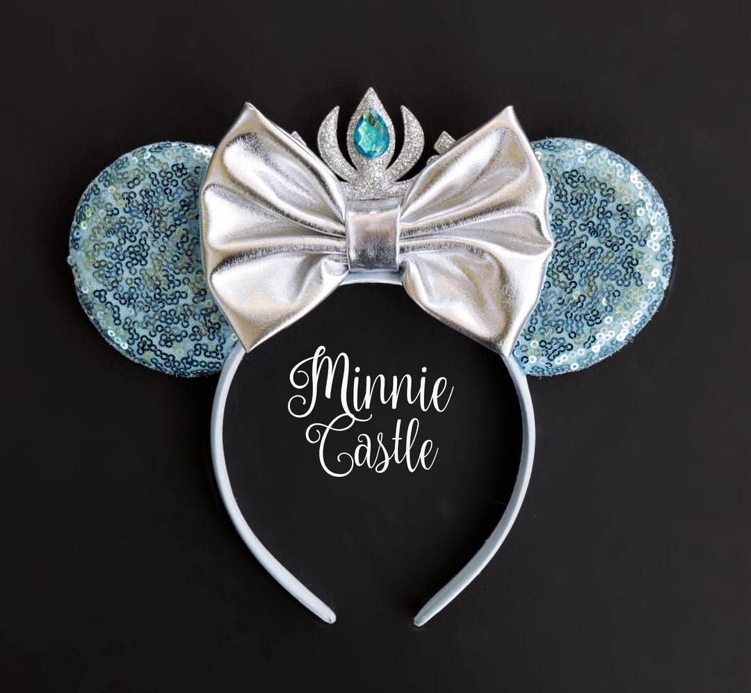 Elsa Mickey Ears, Mickey Ears, Princess Mouse Ears, Frozen Ears, Minnie ...