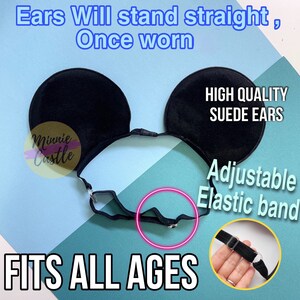 Plut Mickey Ears, Mickey Ears, Boy Mouse Ears, Baby Boy Elastic ...