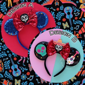 Coco Mickey Ears, Mickey Ears, Minnie Ears, Fiesta Mouse Ears, Coco ...