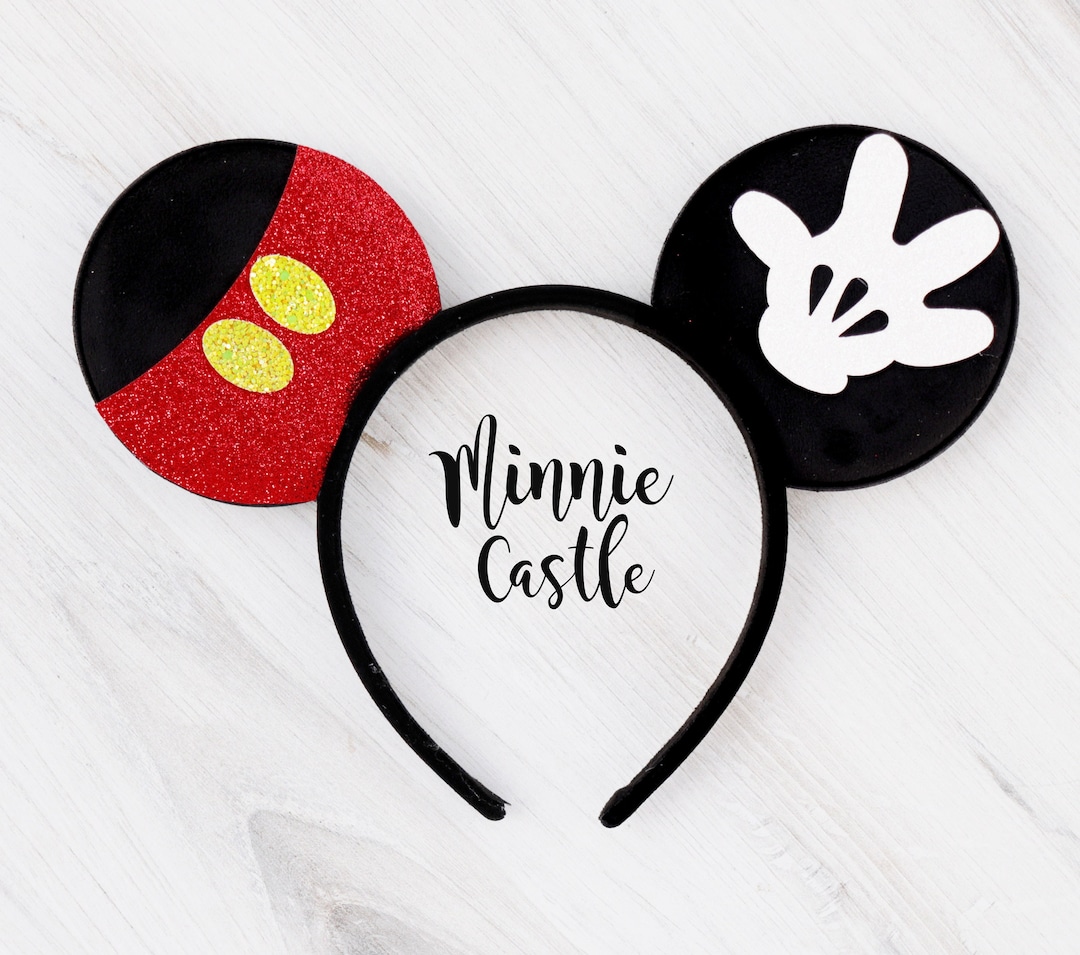 Boy Mickey Ears, Mickey Ears, Men Mouse Ears , Mickey Hand and Pants ...