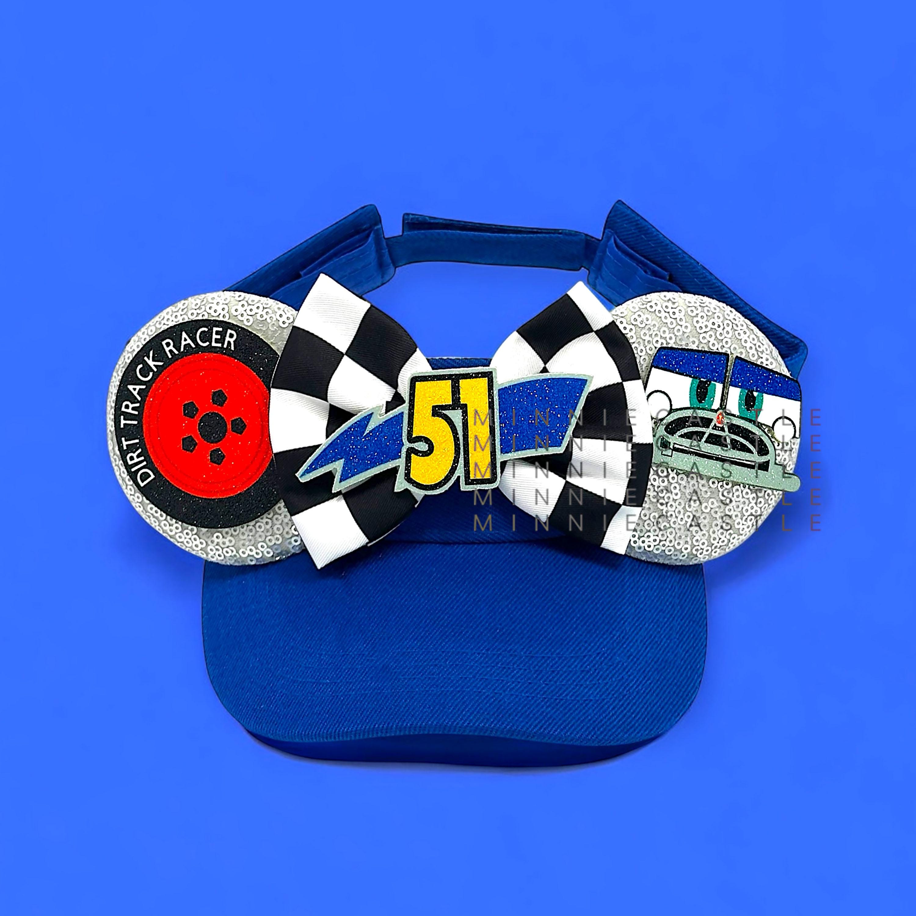 Cars Visor for Girls, Mickey Ear Visor, Minnie Visor, Mcqueen Mouse Ear ...
