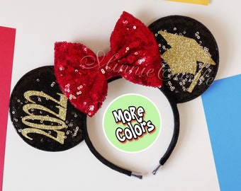 Graduation Minnie Mouse Ears - Etsy