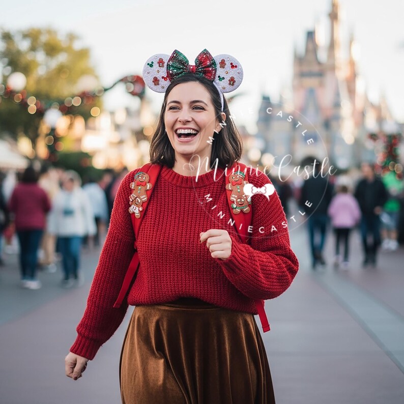 Peppermint Ears, Mickey Ears, Christmas Minnie Ear, Candy Mouse Ear ...