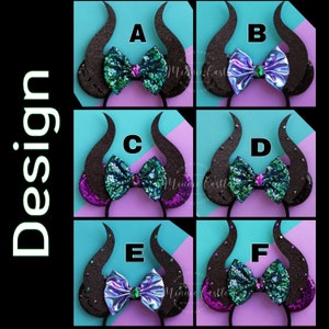 Malficent Ears, Mickey Ears, Mistress of All Evil Ears, Evil Mickey ...