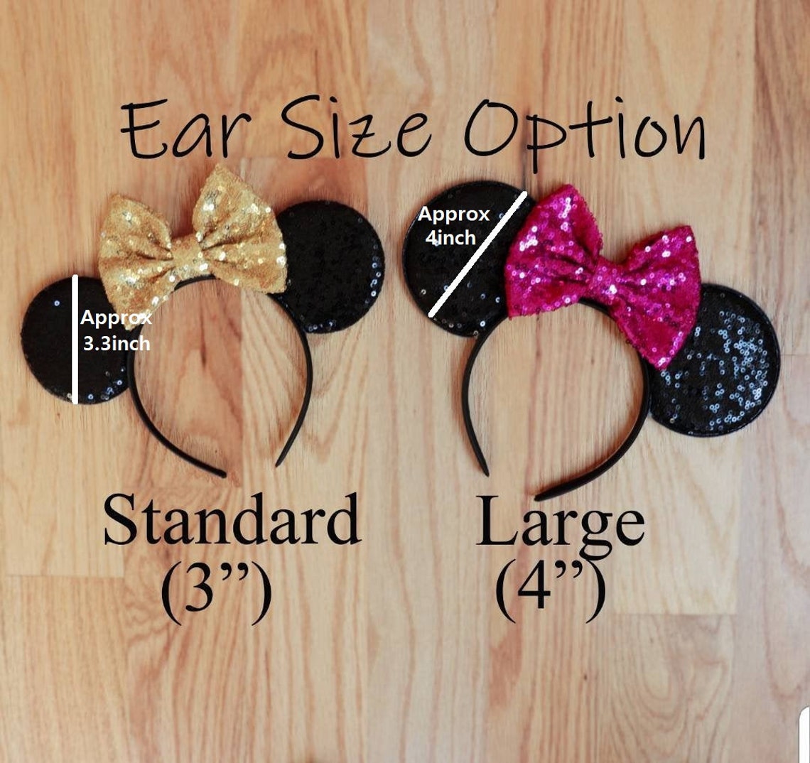 New Years Eve Party Red Minnie Mouse Ears Headband 2020 New - Etsy