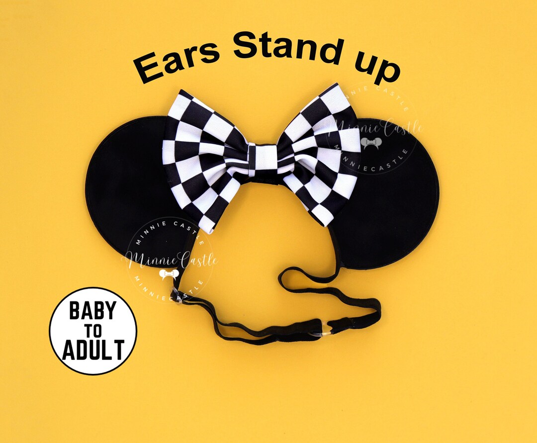Mickey Ears, Cars Mickey Ears, Adult Minnie Ears, Women Mouse Ears ...