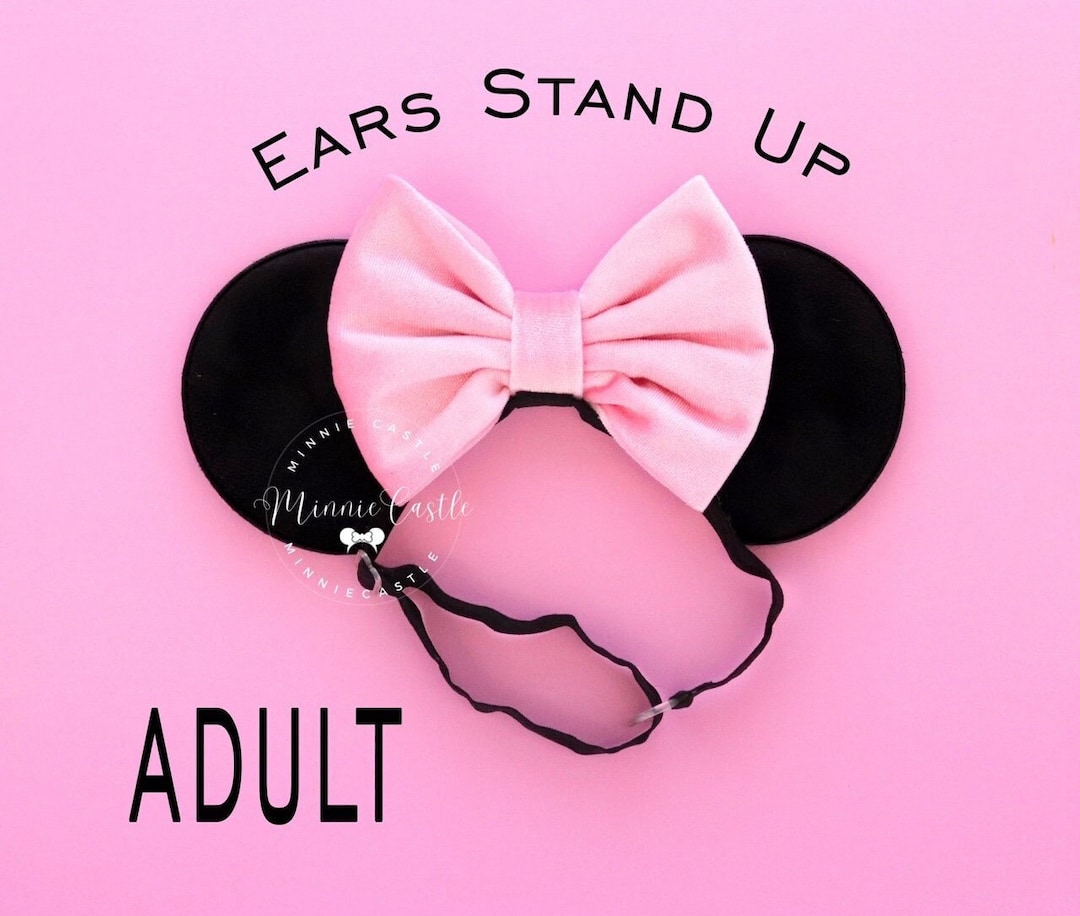 Pink Mickey Ears, Adult Mickey Ears, Women Mouse Ears, Mickey Ears ...