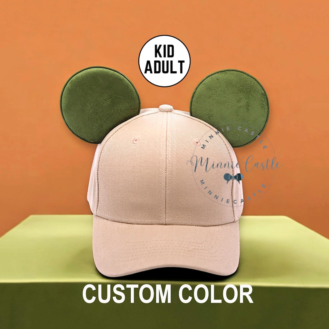 Mouse Ears Cap for Boys, Mickey Ears Hat, US Army Mickey Ears Hat ...