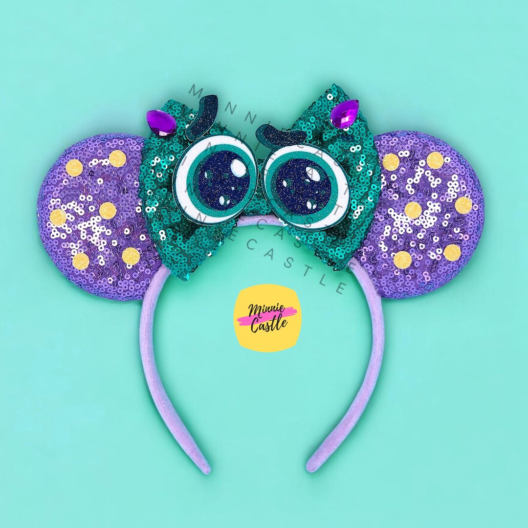 Envy Emotion Mouse Ears Headband With Bow for All Ages, Cartoon ...