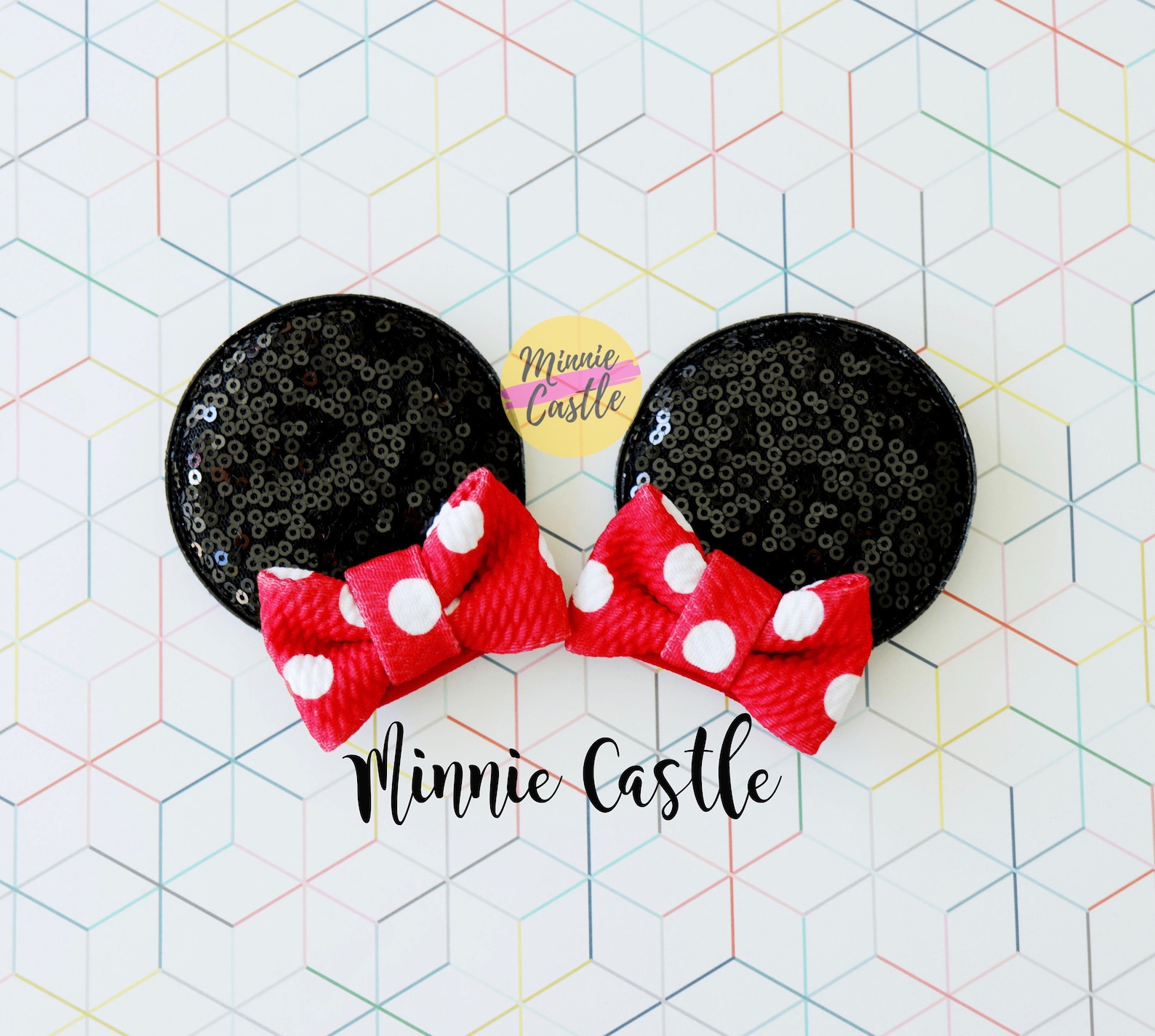 Mickey Hair Clips Mickey Ears Mickey Ears Mouse Ears Hair - Etsy