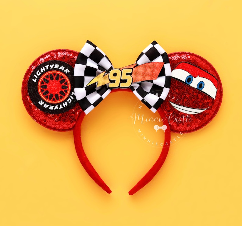 Fillmore Mouse Ears, Mickey Ears, Cars Minnie Ears, Mouse Ears Headband ...