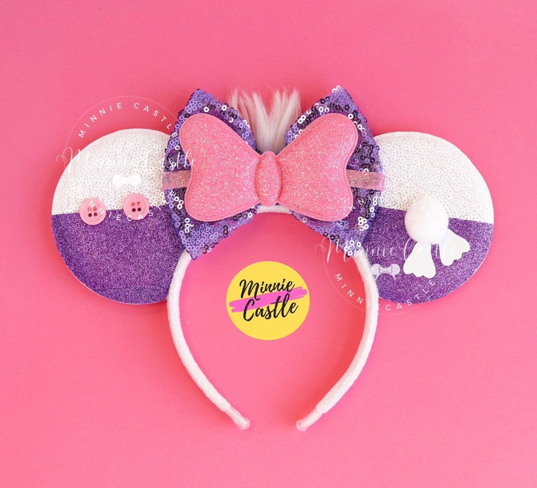 Daisy Ears, Daisy Mickey Ears, Minnie Ears, White Duck Mouse Ears ...