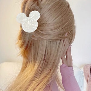 Mickey Claw Clip, LARGE Mickey Ears Hair Clip, Mouse Claw Clip, Mouse ...