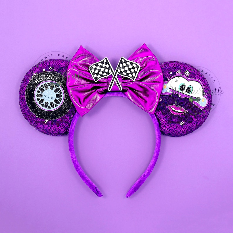 Hudson Racing Cars Ears, Mickey Ears, Minnie Ears, Cars Mouse Ears ...