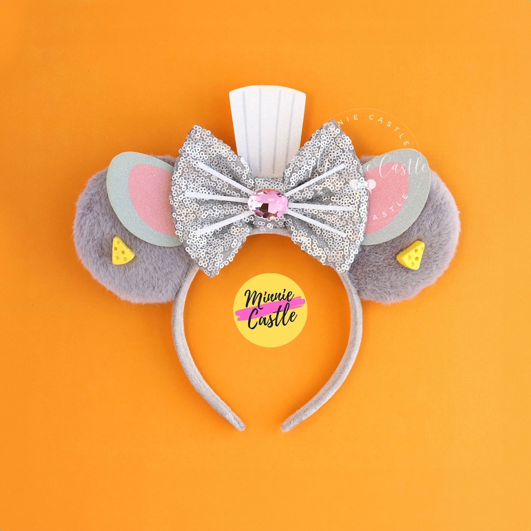 Remy Ears, Mickey Ears, Remy Mouse Ears, Minnie Ears, Cooking Hat Mouse ...