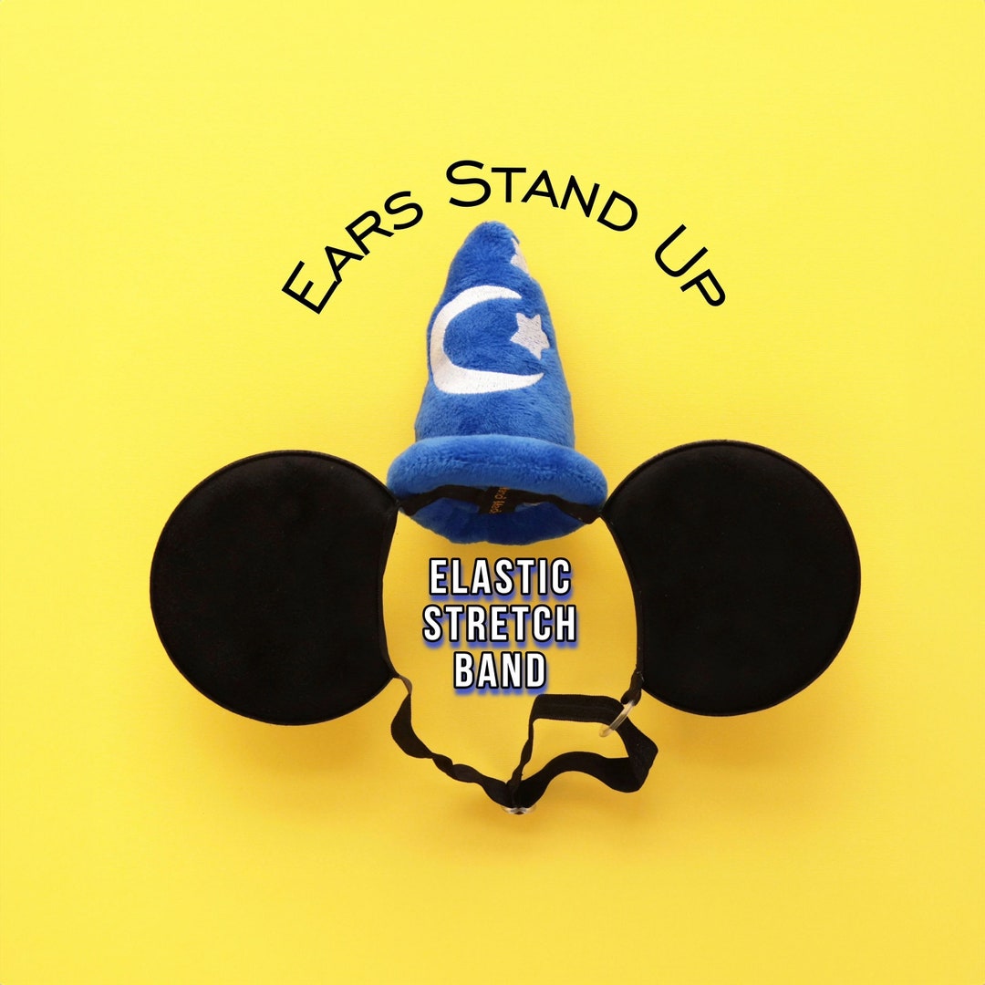 Sorcerer Ears, Elastic Mouse Ears, Mickey Ears, Baby Boy Mickey Ears ...
