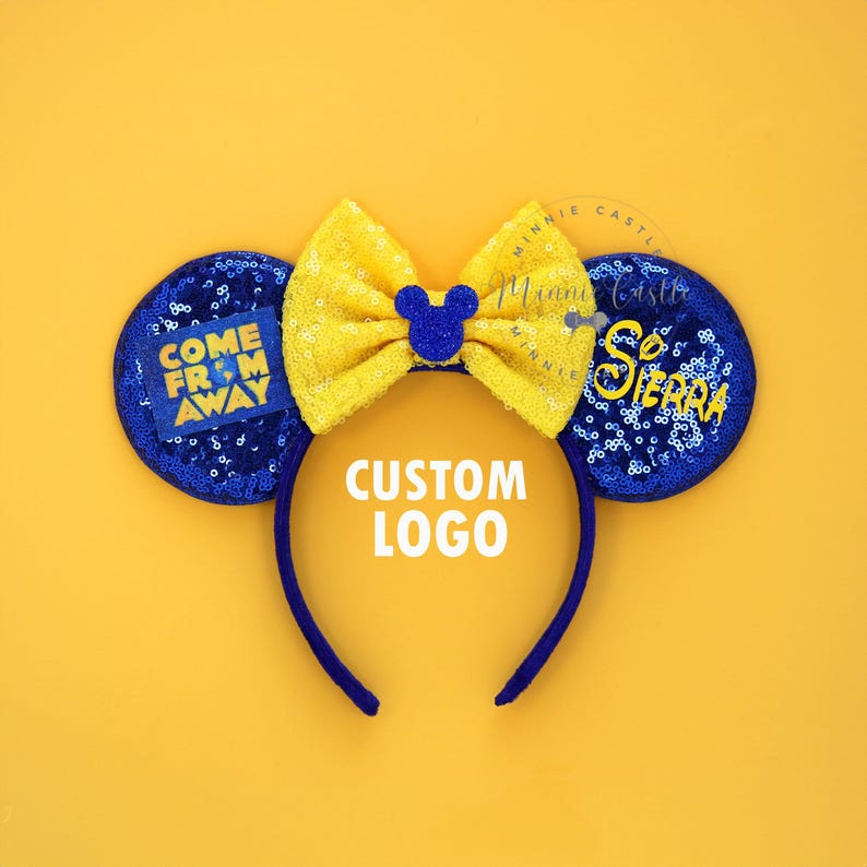 Custom Logo Design Ears, Mickey Ears, Personalized Mouse Ear, Company ...