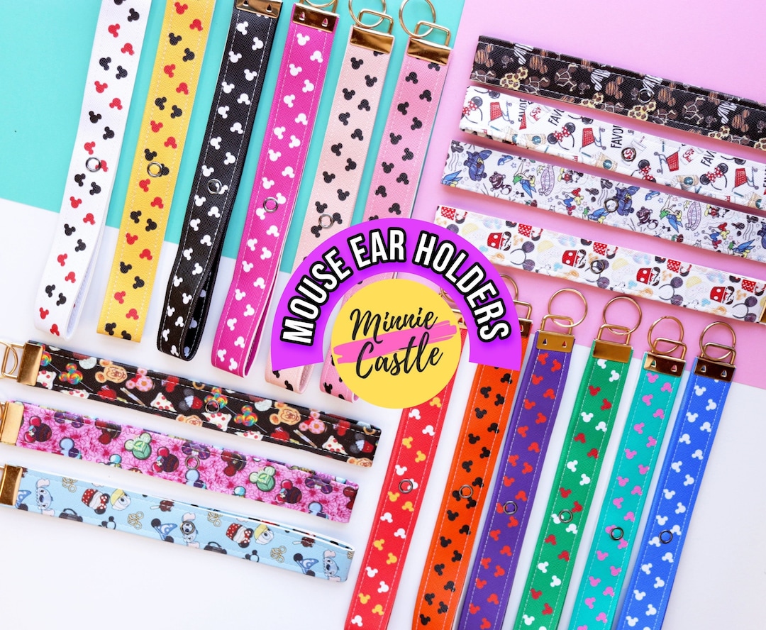 Mouse Ears Holder, Mouse Ear Holder for Backpack, Ear Saver Key Fob ...