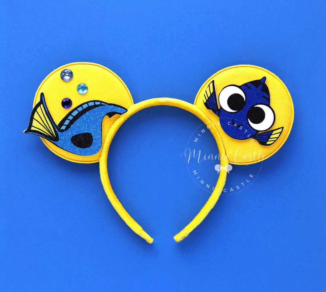 Dory Ears, Mickey Ears for Boys, Mickey Ears, Finding Blue Fish Ears ...