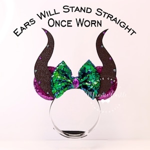 Malficent Ears, Mickey Ears, Mistress of All Evil Ears, Minnie Ears ...