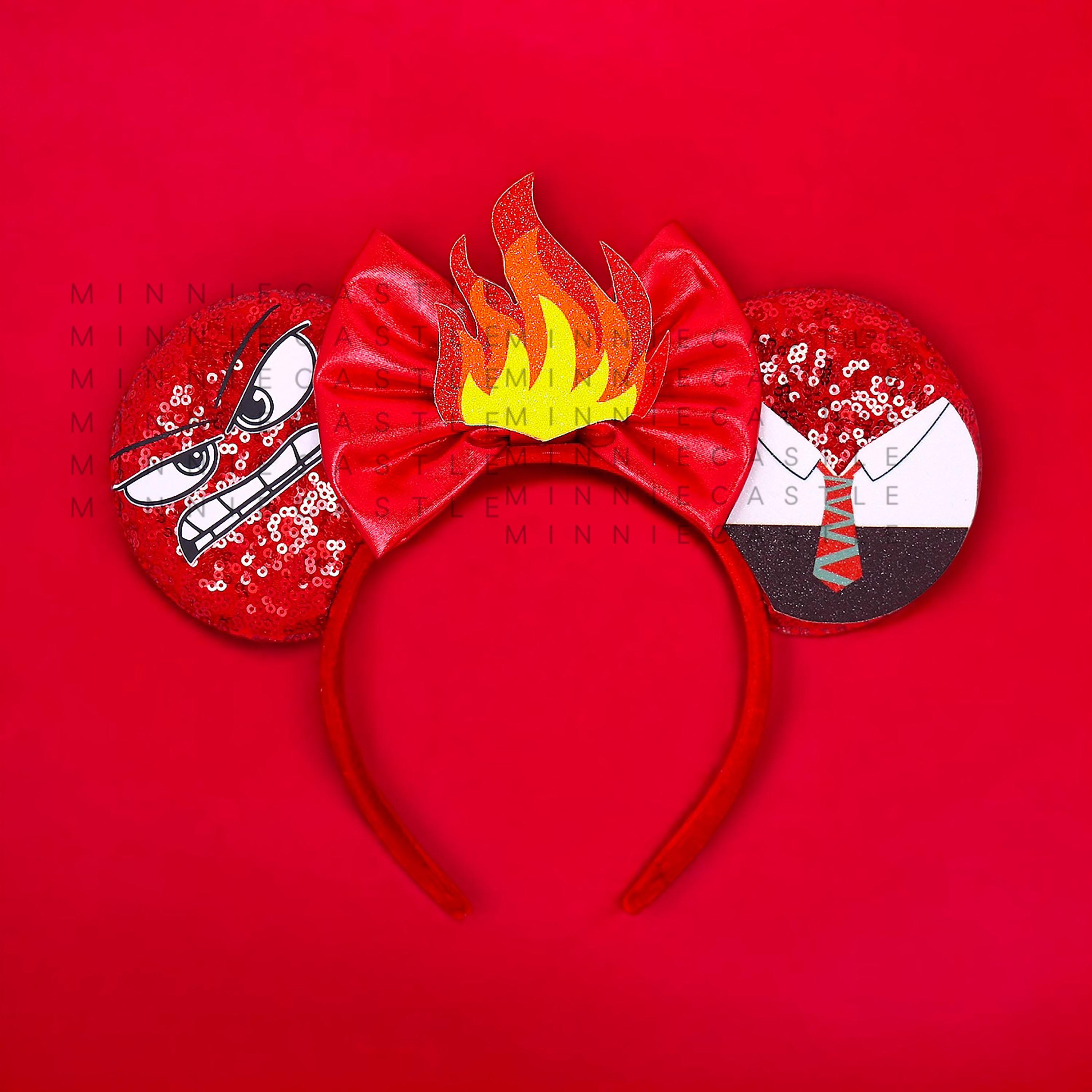Disgust Emotion Mouse Ears, Mickey Ears, Minnie Character Ear, Mouse ...