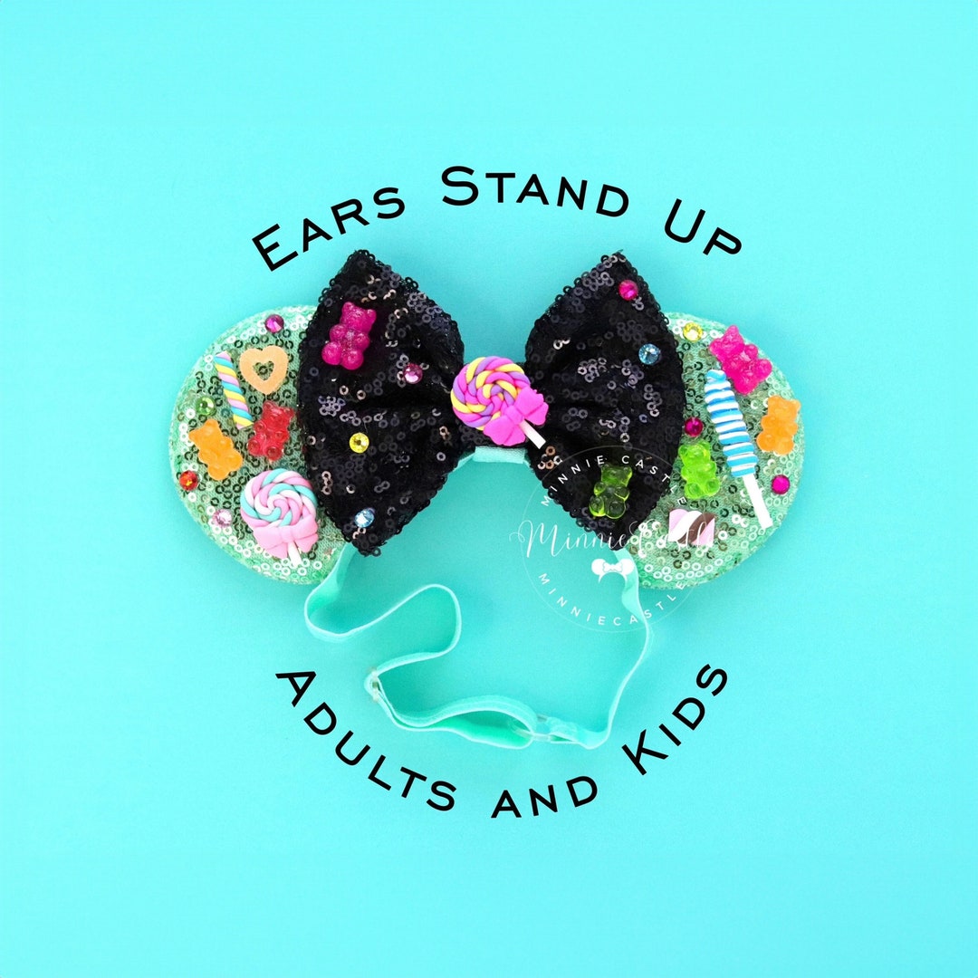 Vanellop Ears, Mouse With Candies, Mickey Ears, Minnie Ears Elastic ...