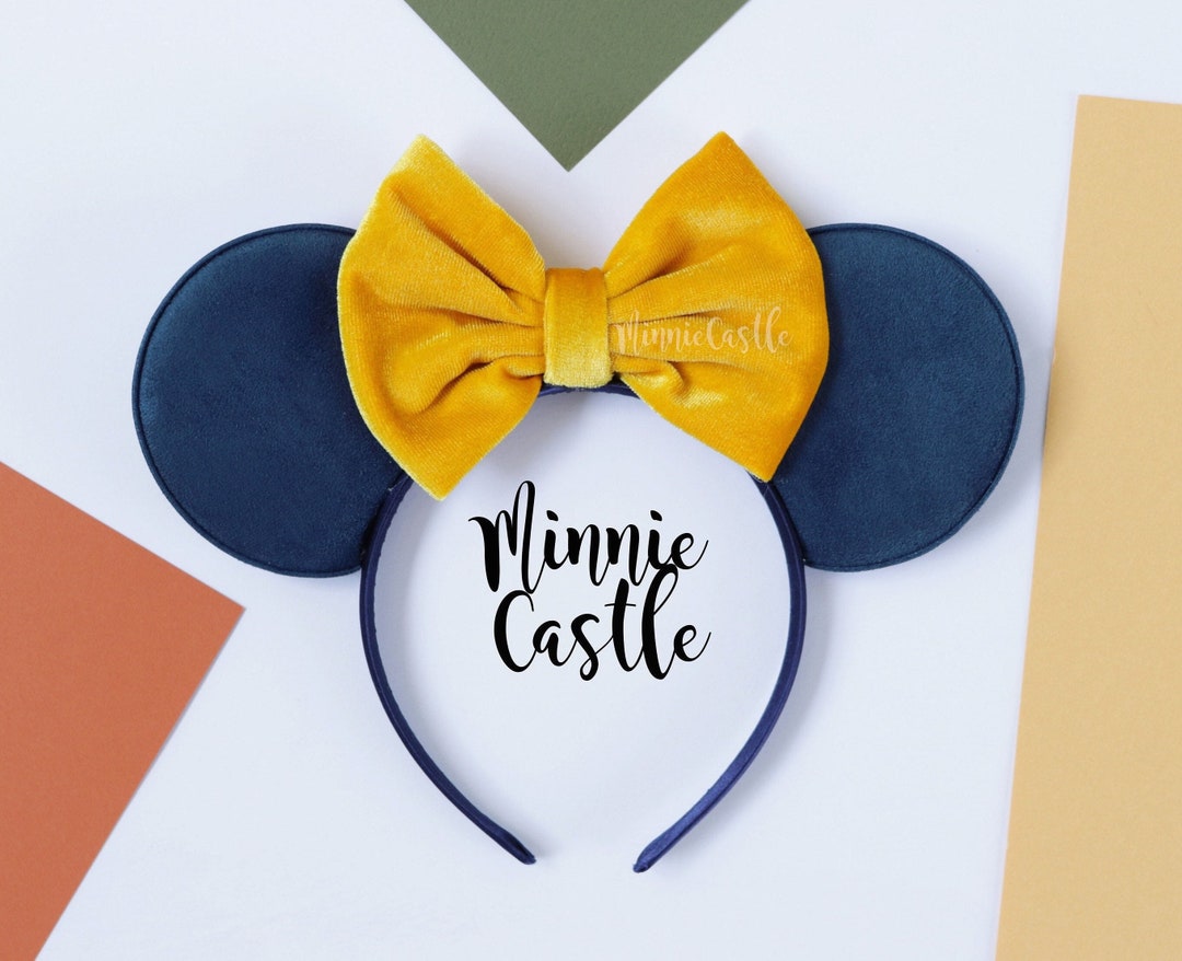 Mickey Ears, Navy Blue Mickey Ears, Yellow Mouse Ears, Minnie Ears ...