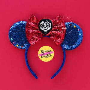Coco Mickey Ears, Mickey Ears, Minnie Ears, Fiesta Mouse Ears, Coco ...