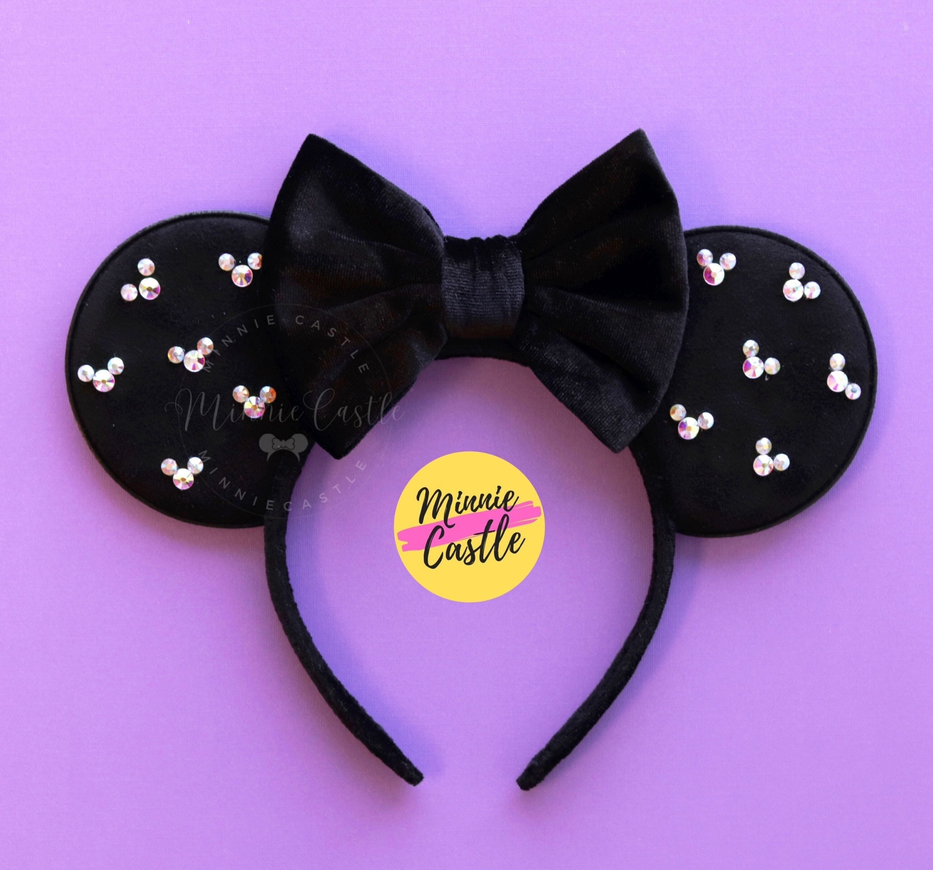 Mickey Crystals Minnie Ears, Mickey Ears, Minnie Ears, Mickey Pearls ...