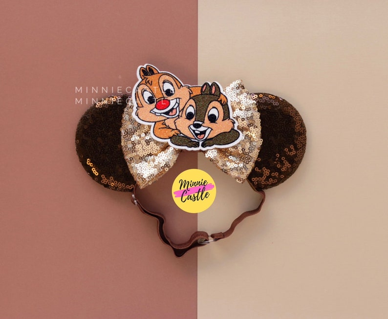 Chip Dale Mouse Ears, Mickey Ears, Minnie Ears, Acorns Mouse Ears ...