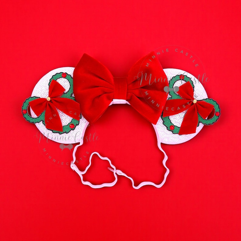 Gingerbread Mickey Ears, Peppermint Candy Minnie Ears for Babies, Kid ...