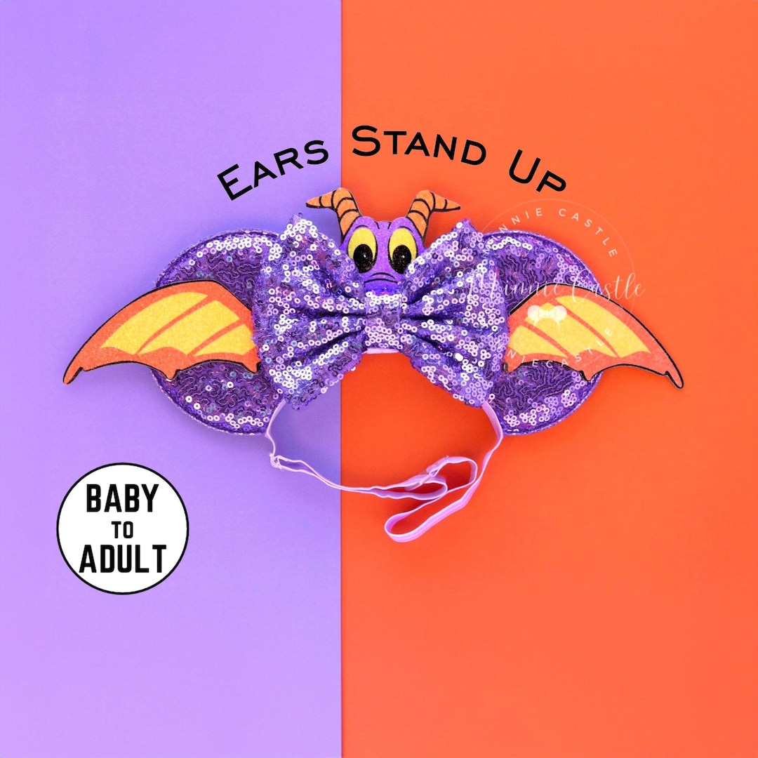 Figgy Dragon Ears, Mickey Ears, Dragon Mouse Ears, Dragon Mickey Ears ...